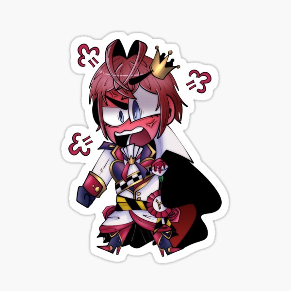 "Riddle Rosehearts Sticker" Sticker for Sale by raichuwu4 | Redbubble