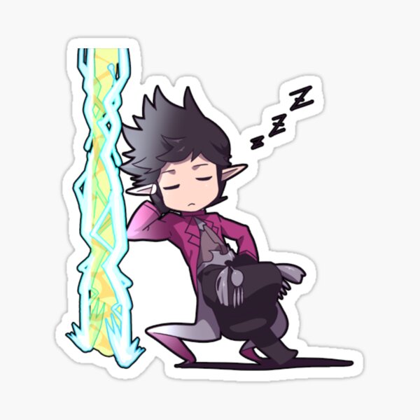 "dnf shirt twitter" Sticker for Sale by Essen-One | Redbubble