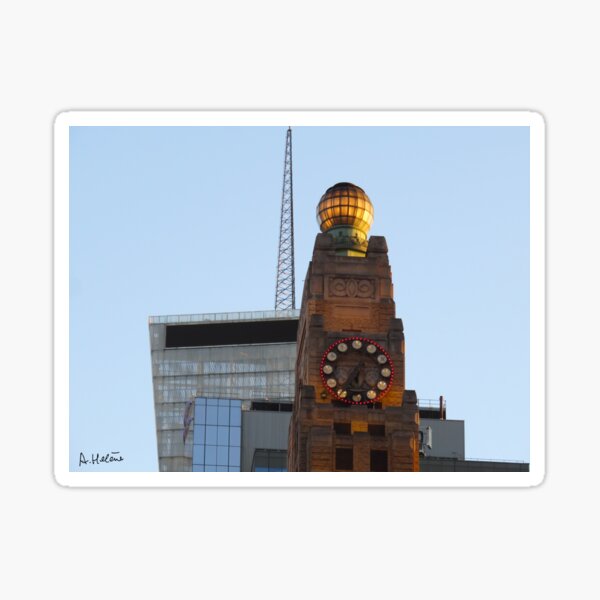 "NYC Clock tower" Sticker for Sale by AHELENE | Redbubble