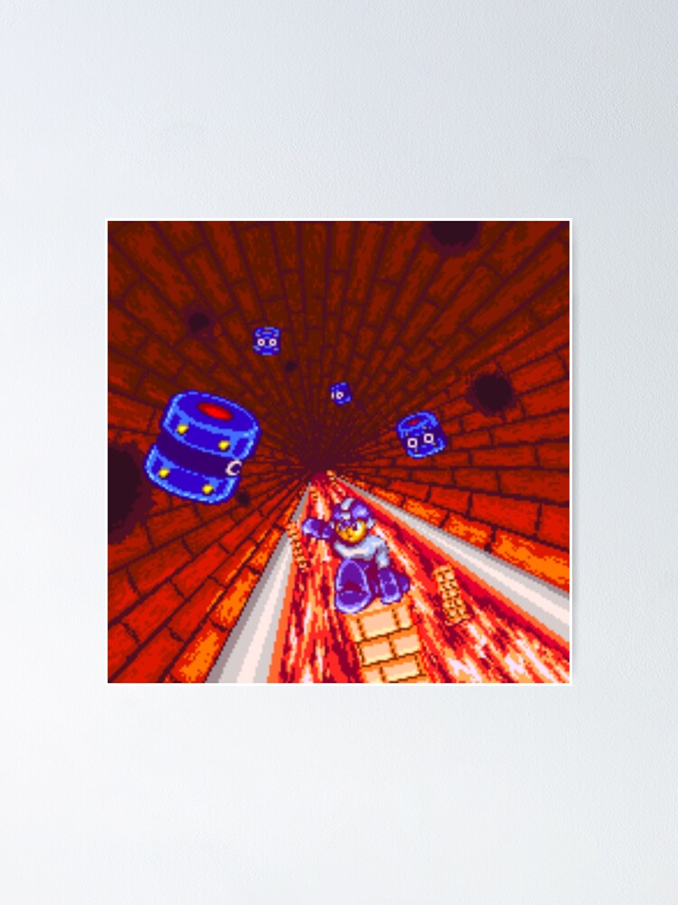 "Megaman 2 Heat Man stage" Poster for Sale by Tark-Abelard | Redbubble