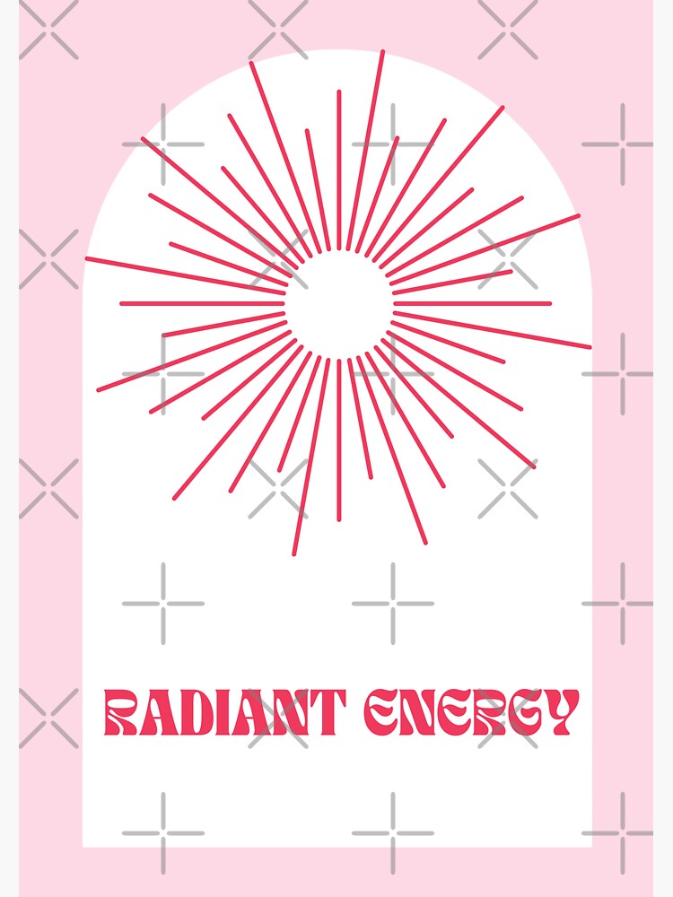 "radiant energy design" Sticker for Sale by aura222 | Redbubble