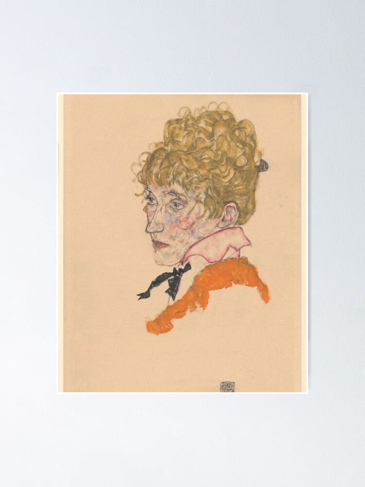 "Madame schiele of egone by egone schiele " Poster for Sale by Golido ...
