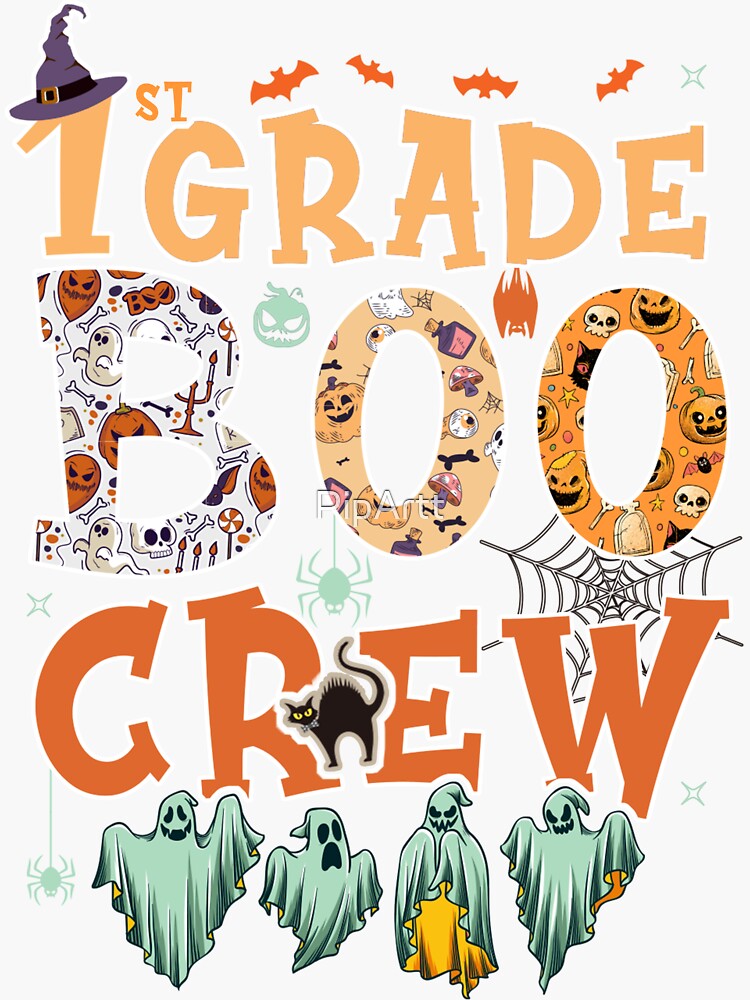 "1st Grade Boo Crew Teachers Costumes For Men And Women Students ...