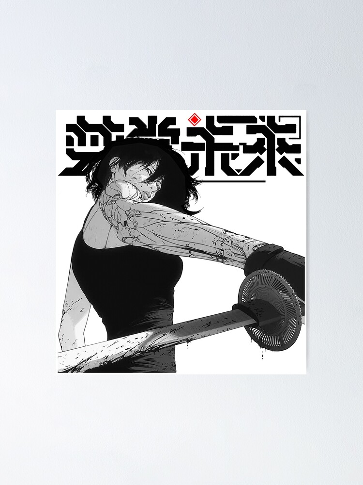 "Cyberpunk Vaporwave Cyborg Samurai Girl" Poster by OWLvision33 | Redbubble