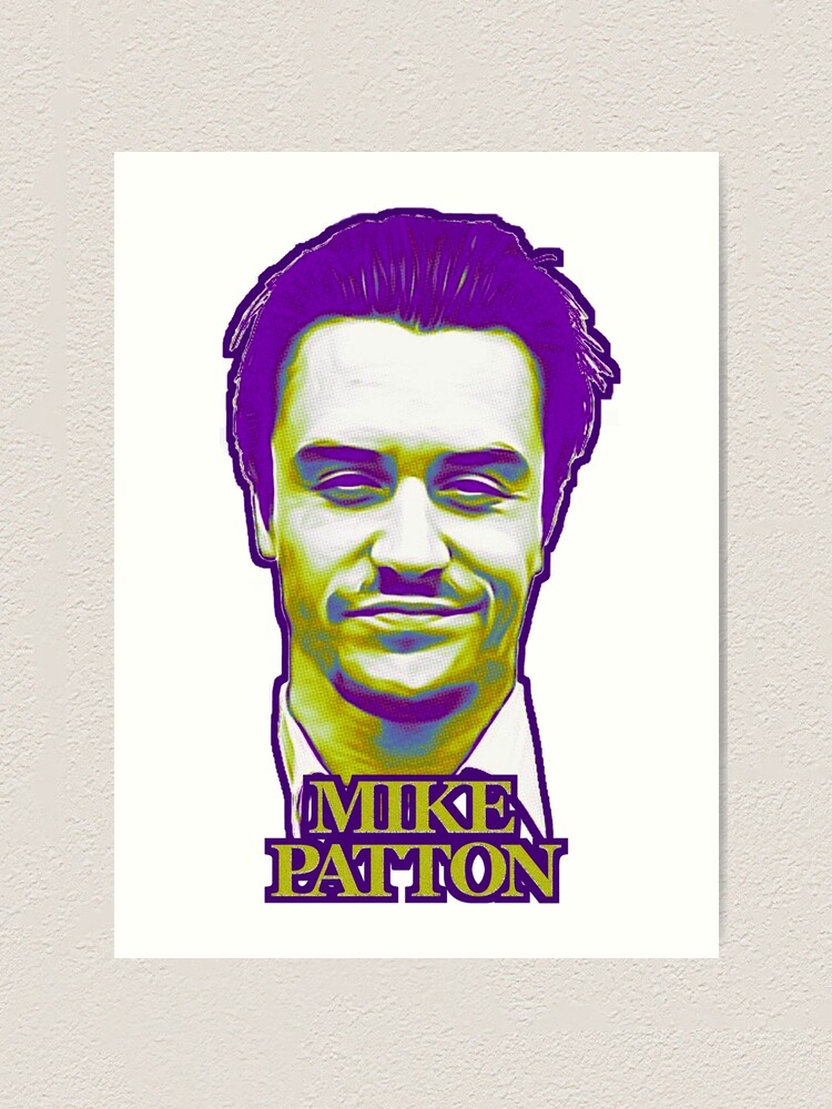 "Mike portrait fan art DEP FNM Tomahawk Mr Bungle" Art Print for Sale ...