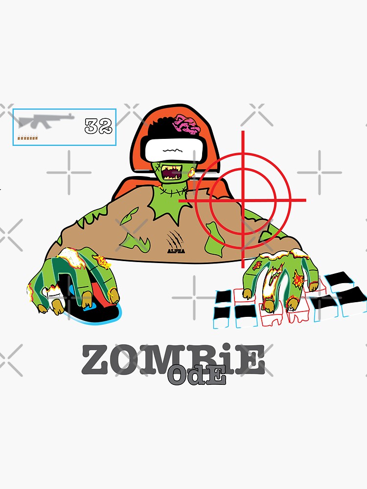 "Zombie Mode PC Gamer Controller Zombie Playing PC Video-game ...