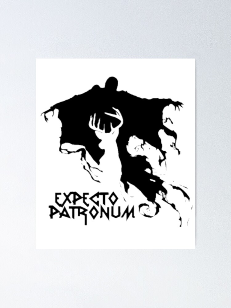 "Expecto Patronum-Silhouette" Poster von SilhouettesShop | Redbubble
