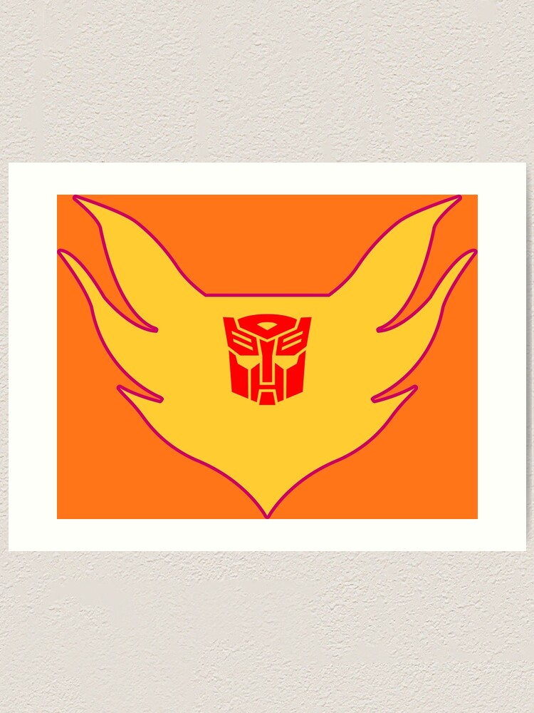 "Hot Rod Flame Logo" Art Print by johngullolong | Redbubble