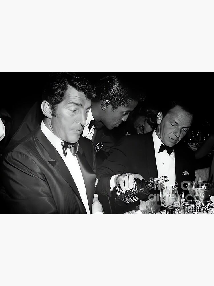 "frank sinatra drank american whiskey his way doc braham" Sticker for ...