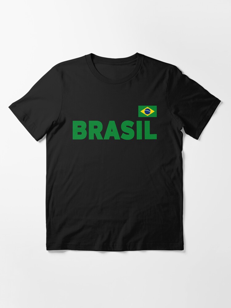 "Brazil National Team Brazilian Futbol Soccer Flag" T-shirt for Sale by ...