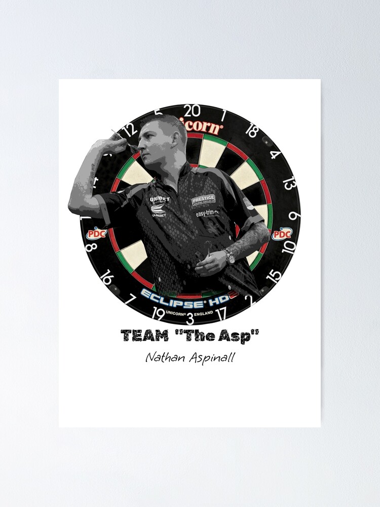 "Nathan Aspinall The Asp" Poster for Sale by patoalex | Redbubble