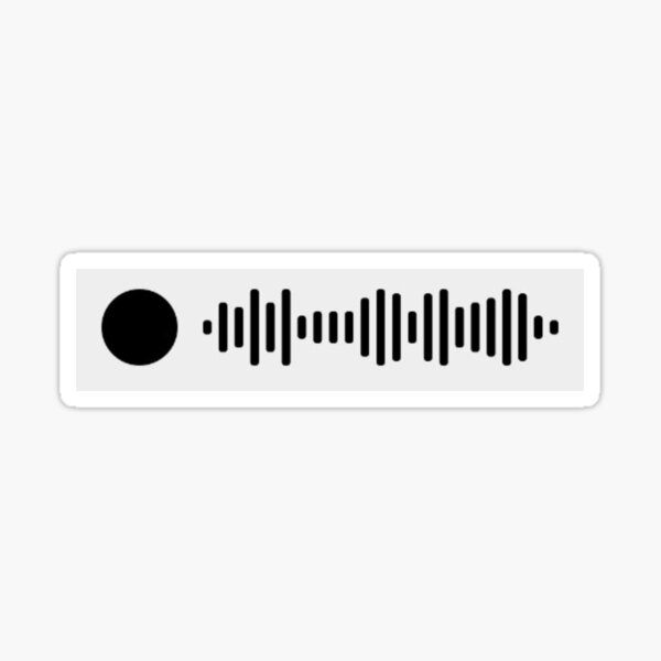 "Hard To Love by Blackpink | spotify scan code" Sticker for Sale by ...