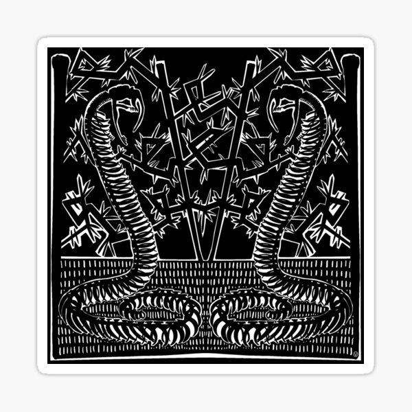 "Snake spike" Sticker for Sale by Veexverse | Redbubble