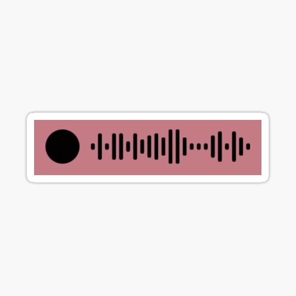 "Bad Habit by Steve Lacy | spotify scan code" Sticker for Sale by ...