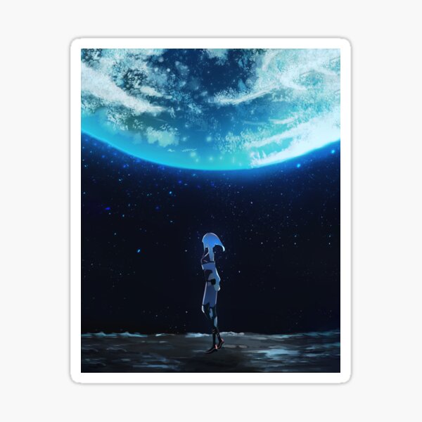 "lucy from edgerunners" Sticker for Sale by Fanartz-Designs | Redbubble