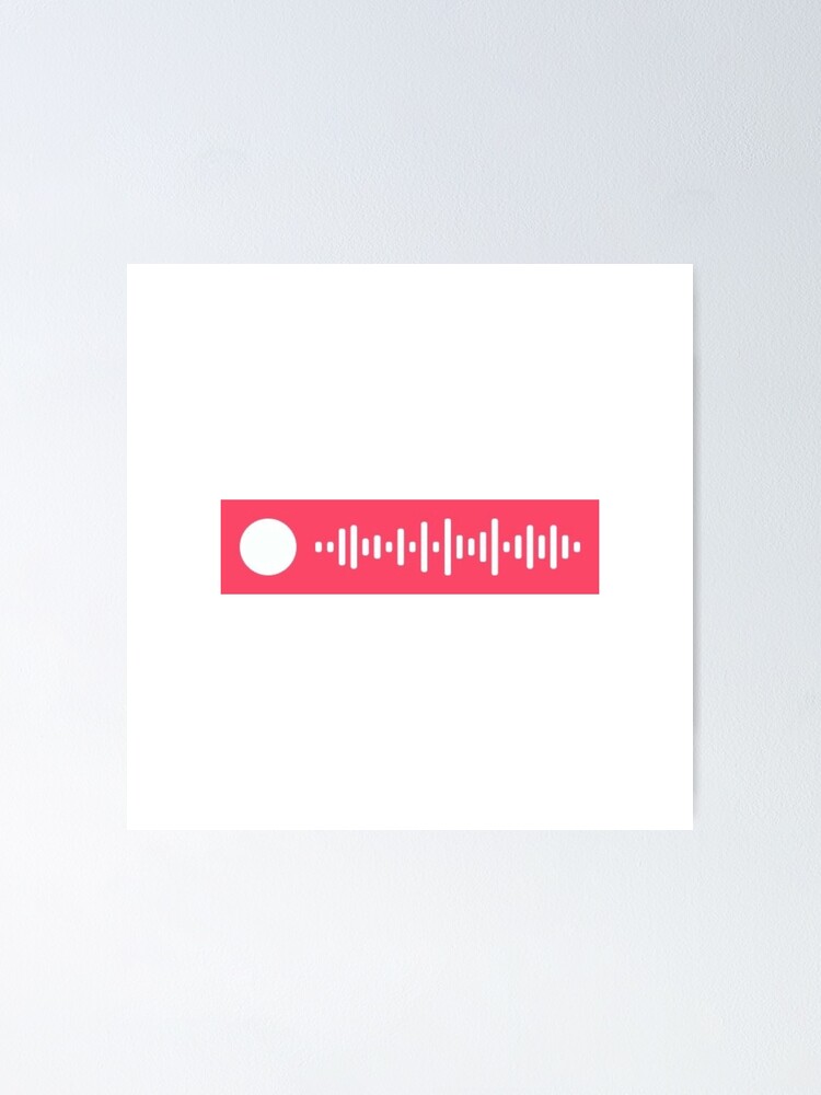 "Super Freaky Girl by Nicki Minaj | spotify scan code" Poster for Sale ...