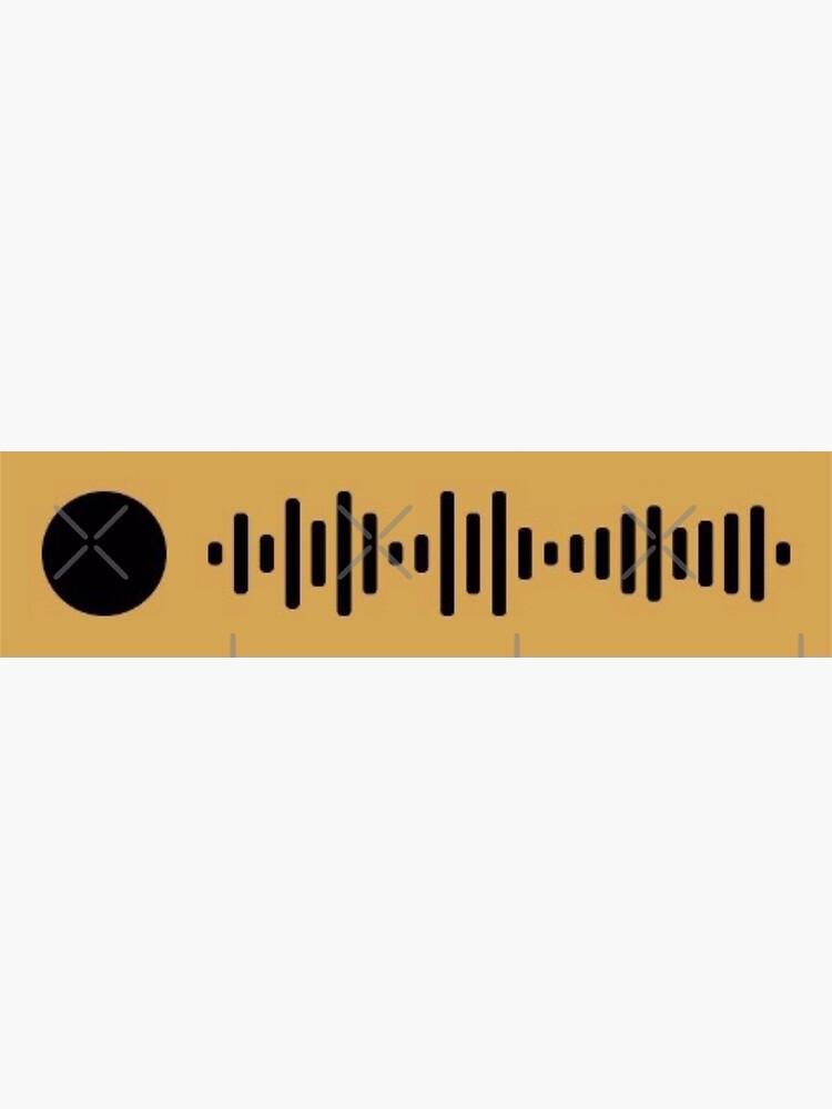 "Sparks by Coldplay | spotify scan code" Sticker for Sale by sisters ...