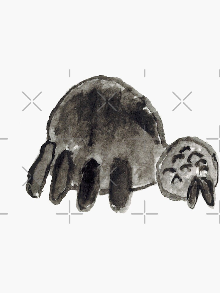 "Webster the Spider" Sticker for Sale by PopcornArtEtc | Redbubble