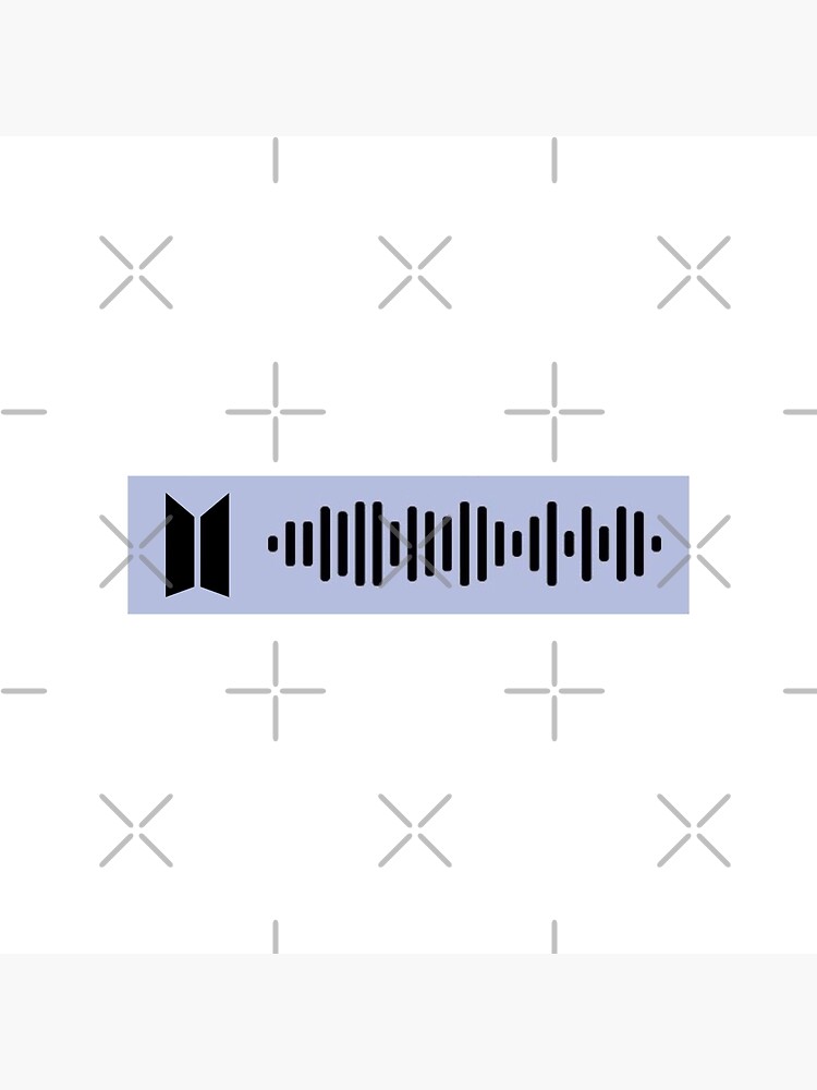 "Magic Shop by BTS | spotify scan code" Poster for Sale by sisters-lab ...