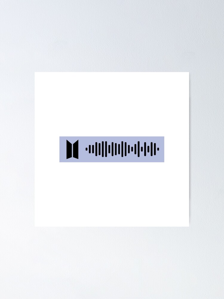 "Magic Shop by BTS | spotify scan code" Poster for Sale by sisters-lab ...
