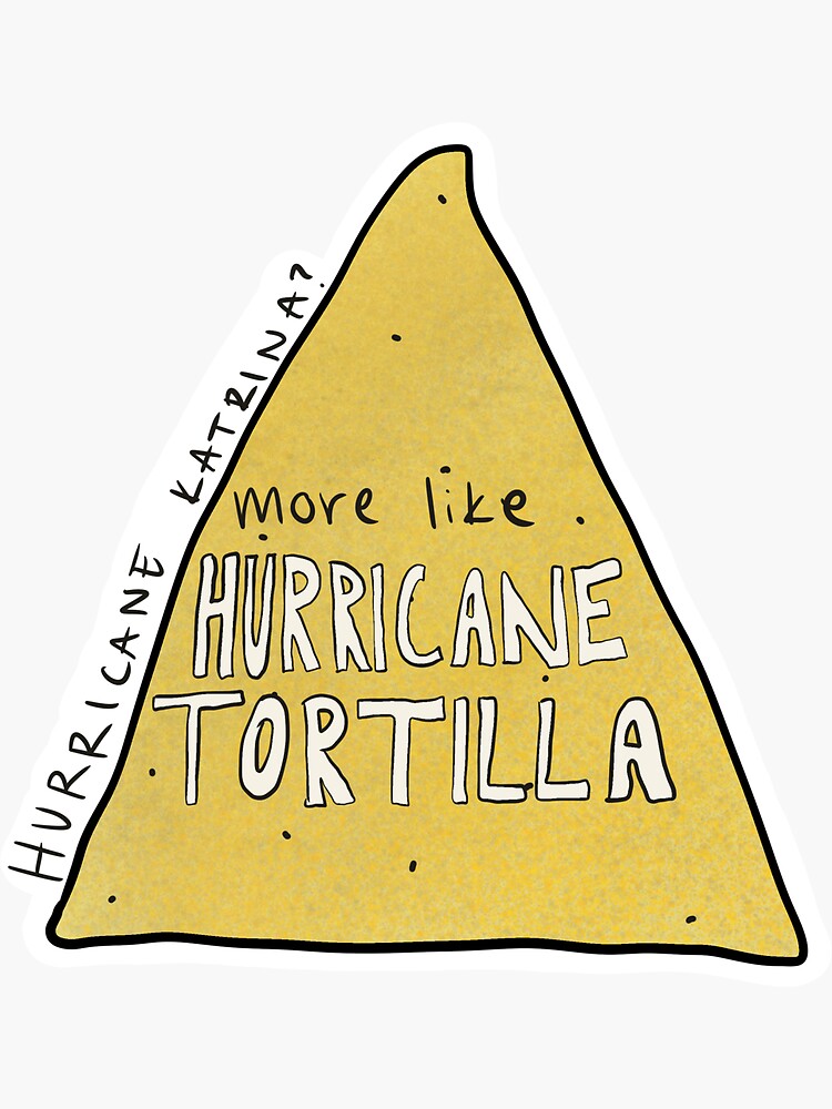 "Hurricane Katrina?" Sticker for Sale by Lazysloth32 | Redbubble