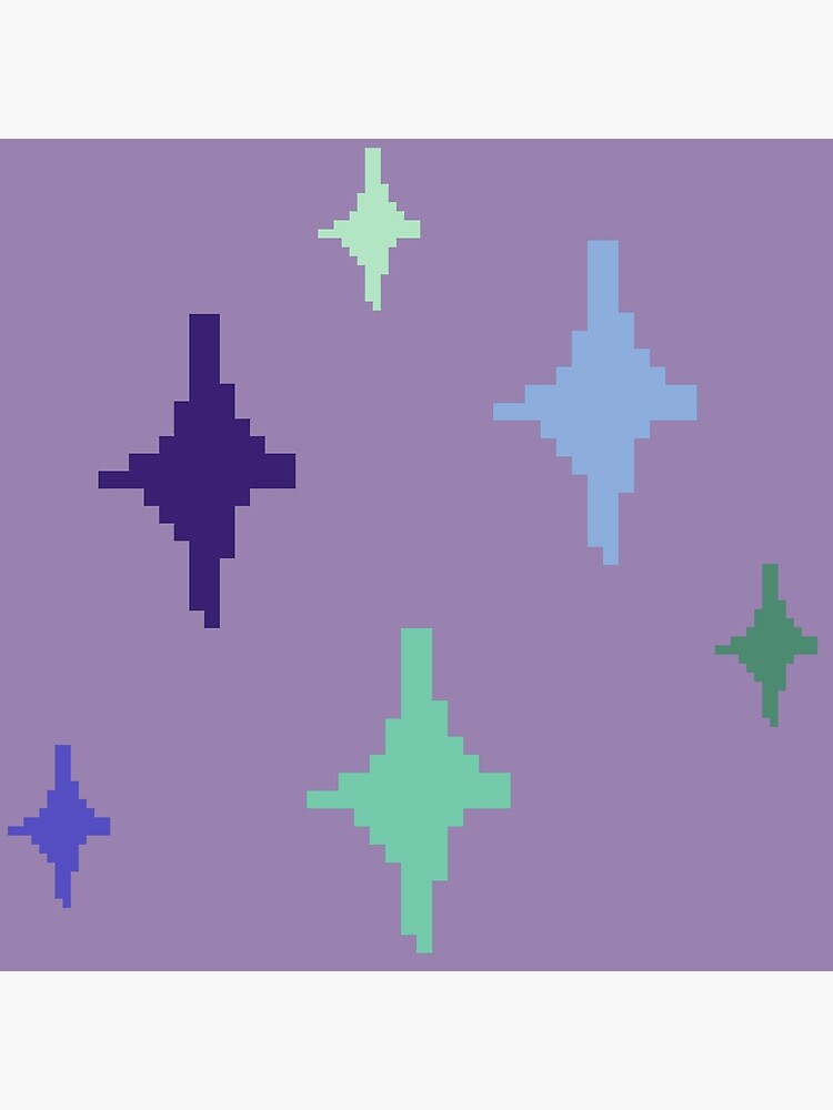 "Mlm Pride Sparkles Pixel Art" Poster for Sale by christinegames ...