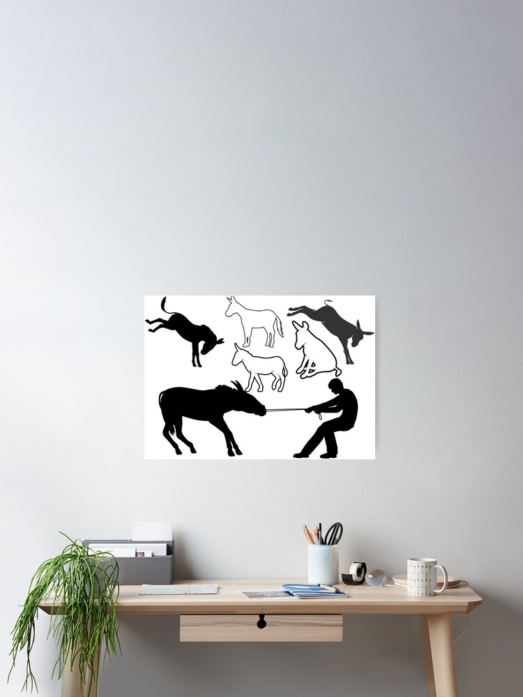 " The Donkey Resistance - Defiant poses of principled disobedience ...