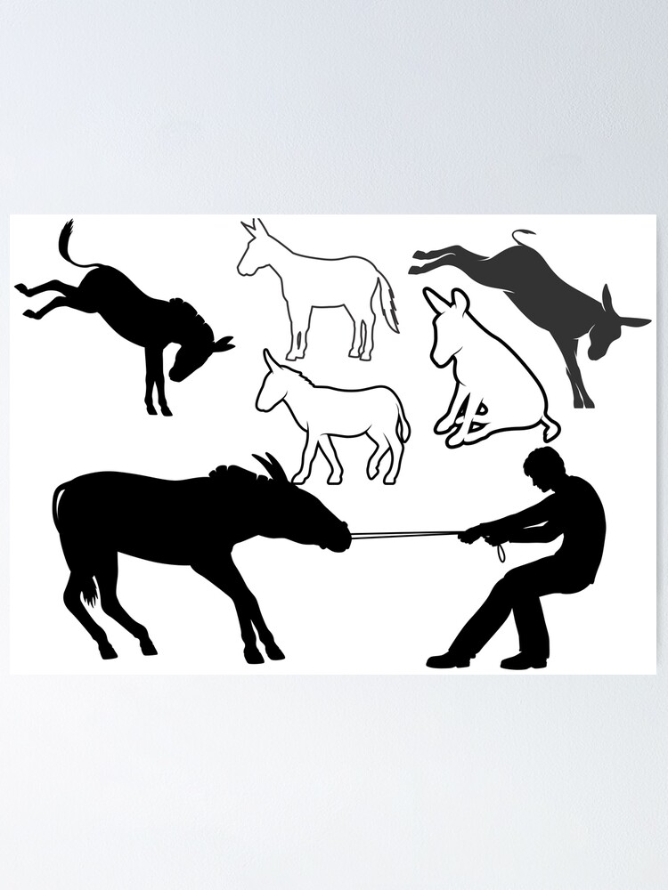 " The Donkey Resistance - Defiant poses of principled disobedience ...