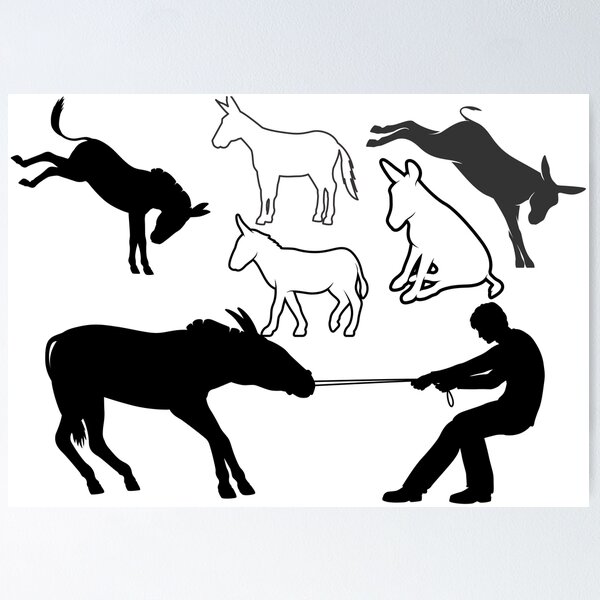 " The Donkey Resistance - Defiant poses of principled disobedience ...