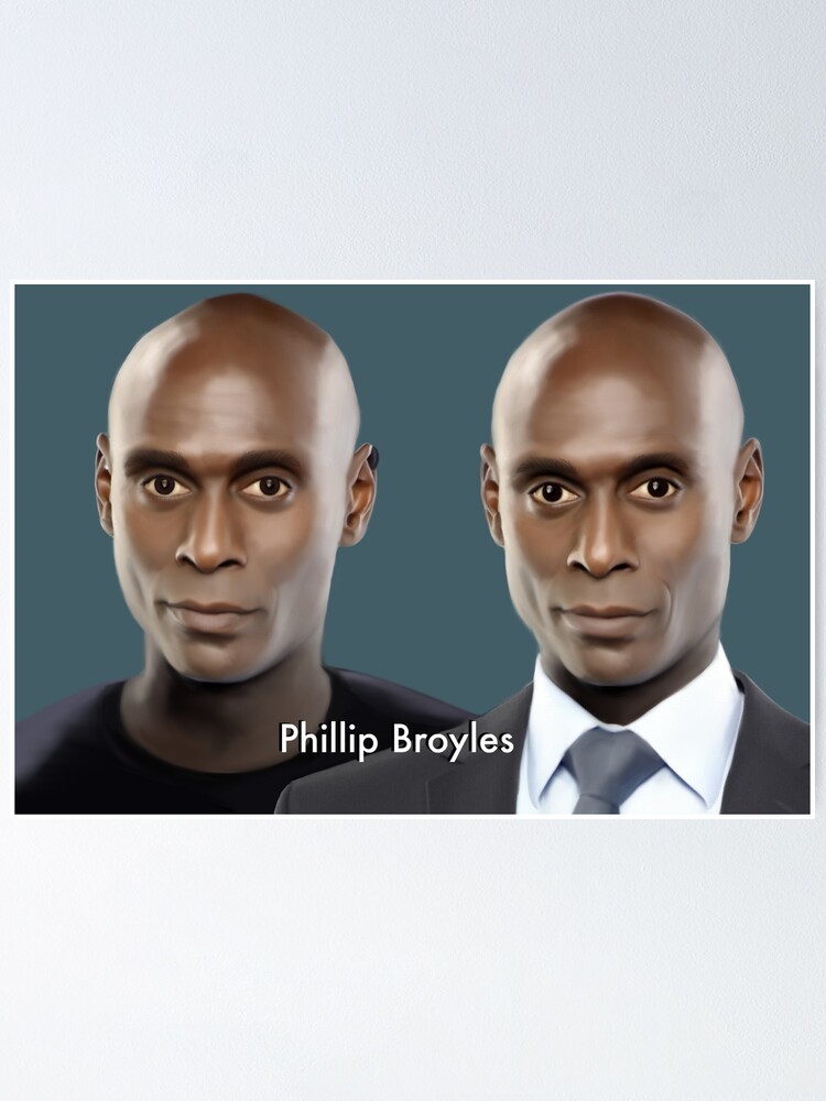 "Phillip Broyles from Fringe Portrait Painting Fan Art" Poster for Sale ...