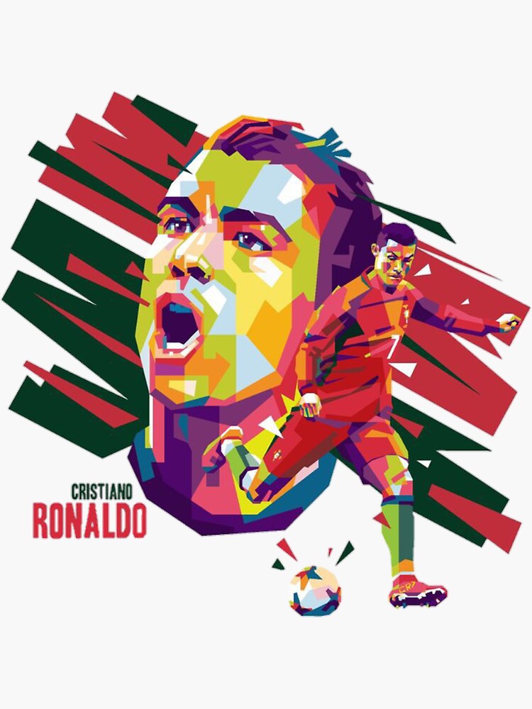 "Cristiano Ronaldo High Quality Unique Design " Sticker for Sale by ...