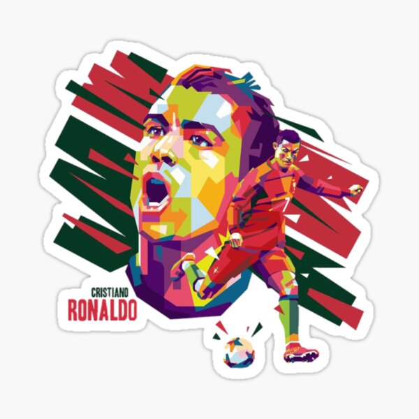 "Cristiano Ronaldo High Quality Unique Design " Sticker for Sale by ...