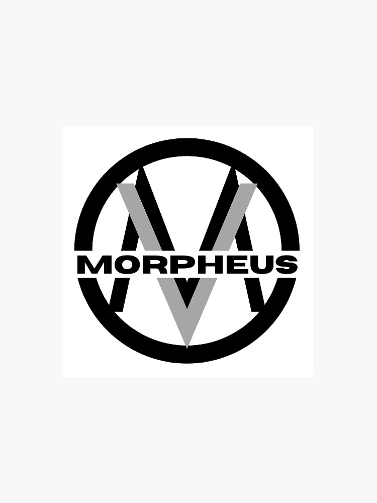 "Morpheus Logo" Sticker for Sale by MorpheusV | Redbubble