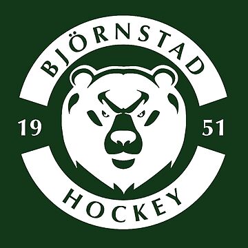 "Bjornstad Hockey Logo" Art Board Print for Sale by ZimBaby916 | Redbubble