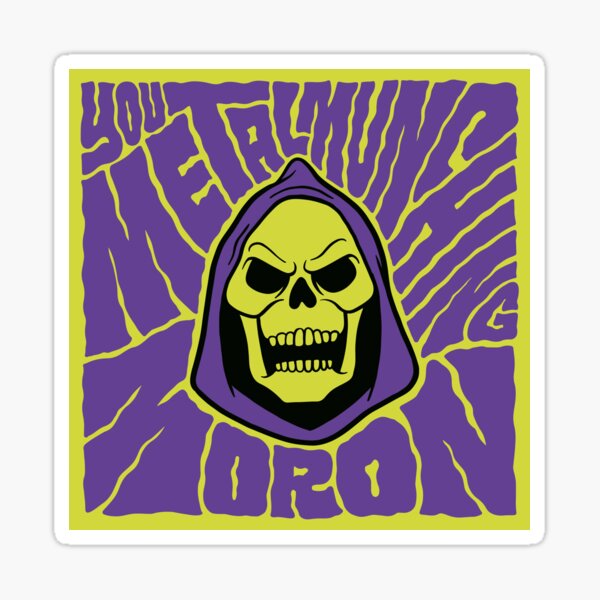 "Skeletor" Sticker for Sale by stefeb1 | Redbubble
