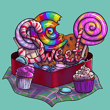 "Sweet Name Art" Sticker for Sale by AvalonUnmuzzled | Redbubble