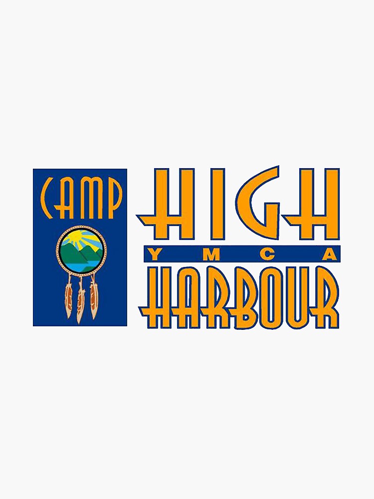 "Camp High Harbour" Sticker for Sale by mackattak06 | Redbubble