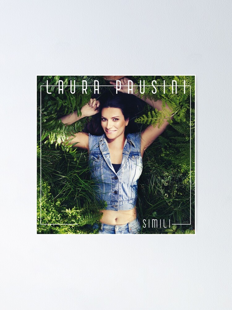 "Laura Pausini simili" Poster for Sale by Solis1994 | Redbubble
