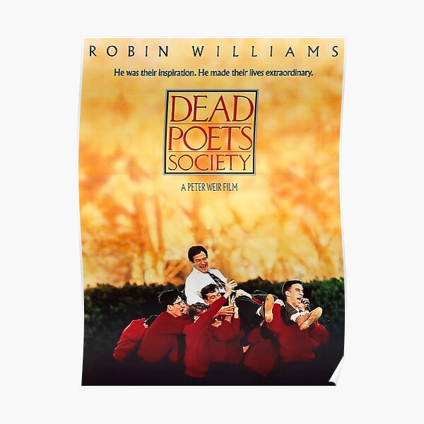 "Dead poets society" Poster for Sale by fortif41 | Redbubble
