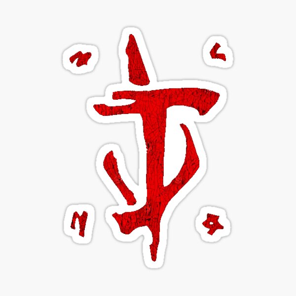 "Mark of The Doom Slayer" Sticker for Sale by LGBTowo | Redbubble