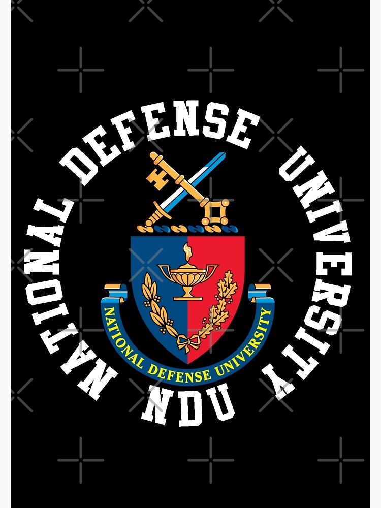 "National Defense University logo" Poster for Sale by TheArtExplorer ...