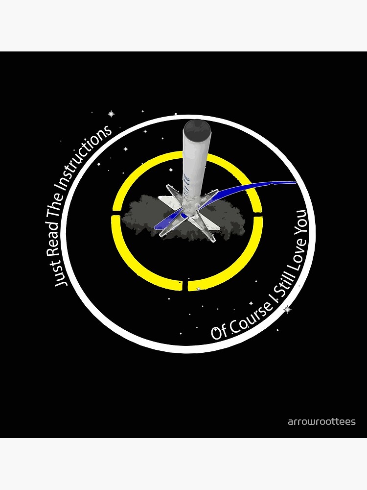 "Spacex Rocket Space Landing Pad Bullseye" Poster for Sale by ...