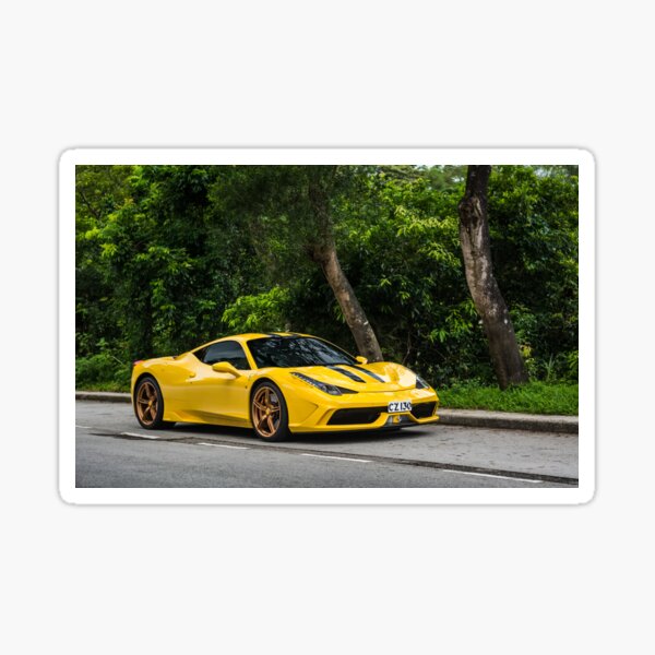 "Ferrari 458 Speciale " Sticker by ricoliu | Redbubble