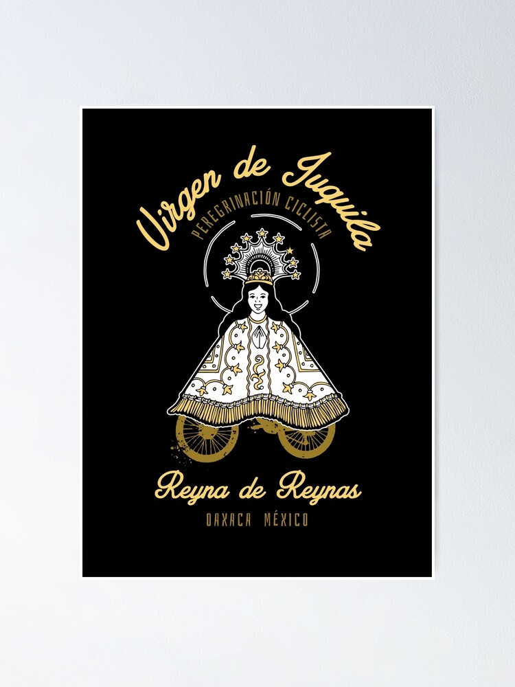 Póster for Sale con la obra «Virgen de Juquila - Peregrinación ciclista ...