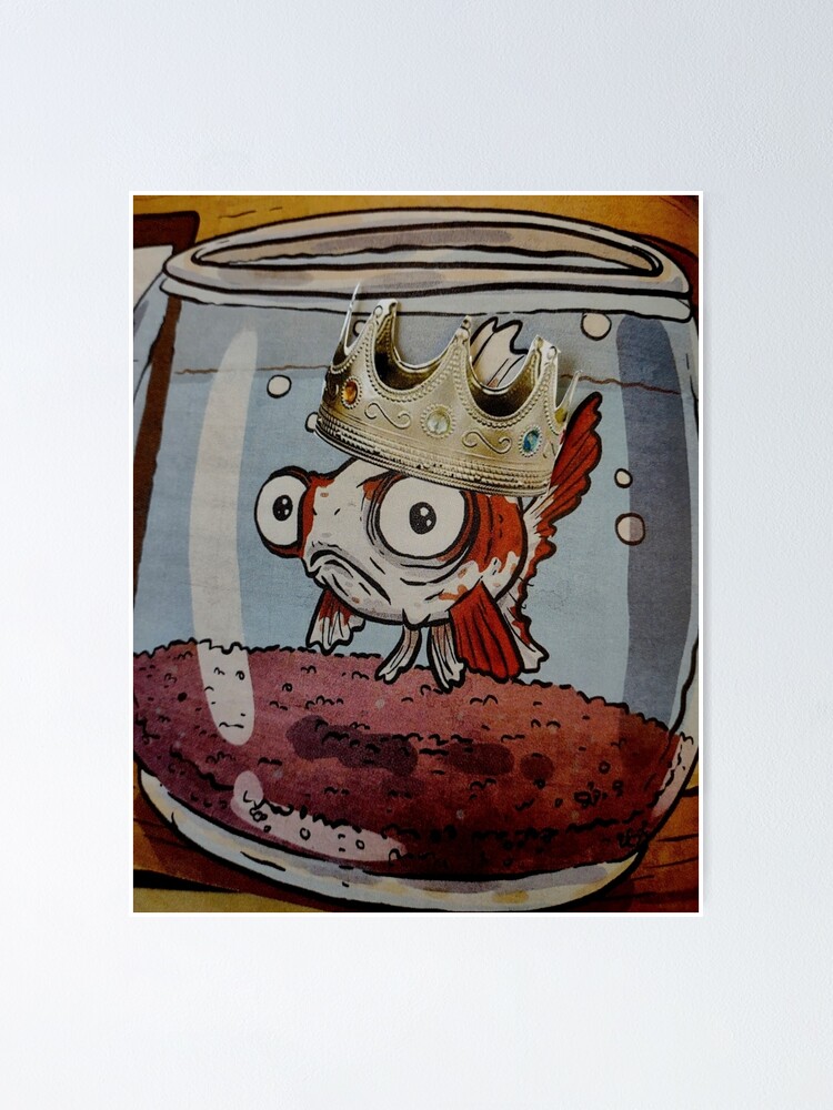 "Walter the Notorious Fish" Poster for Sale by Rawestcott | Redbubble
