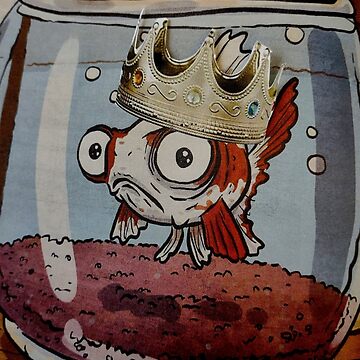 "Walter the Notorious Fish" Sticker for Sale by Rawestcott | Redbubble