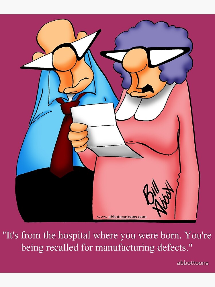 "Funny Spectickles Birthday Cartoon Humor" Poster for Sale by ...