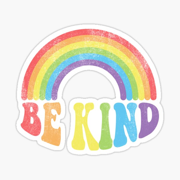Pegatina «Sea amable Día de la unidad Amabilidad del maestro Contra el ...