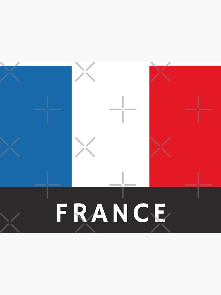 "French Flag" Sticker for Sale by CoolDesign2000 | Redbubble