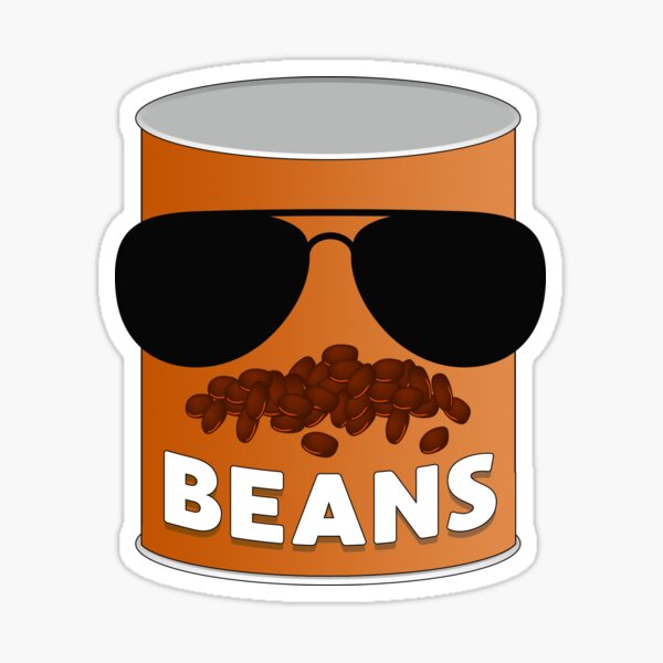 "Cool Beans" Sticker for Sale by s3w4g3 | Redbubble